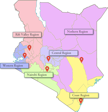 Regional Coverage - Anti-Counterfeit Authority (ACA)